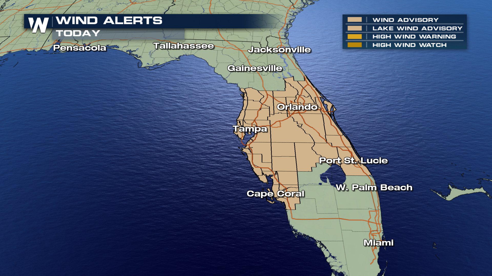 More Wind on the Way for Florida - WeatherNation