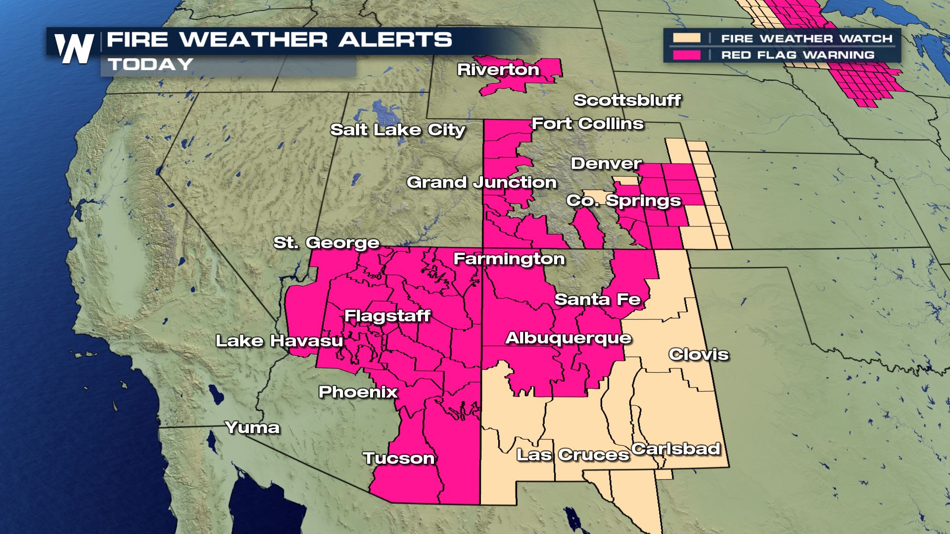 Sunday Fire Concerns - WeatherNation