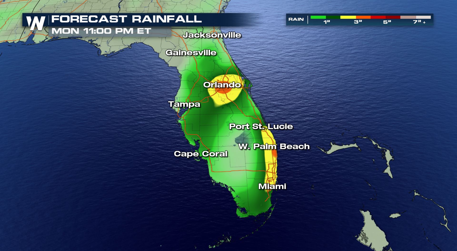 Soaking Rain Heading to Florida This Weekend - WeatherNation
