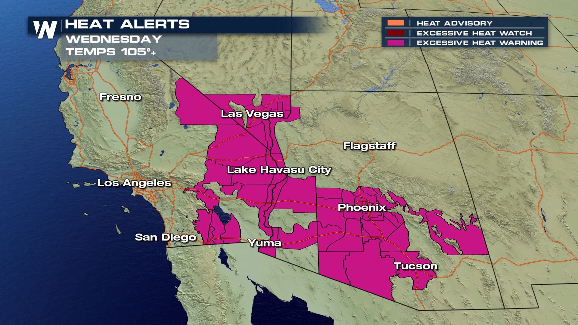 Cooler Temperatures for Southern California - WeatherNation