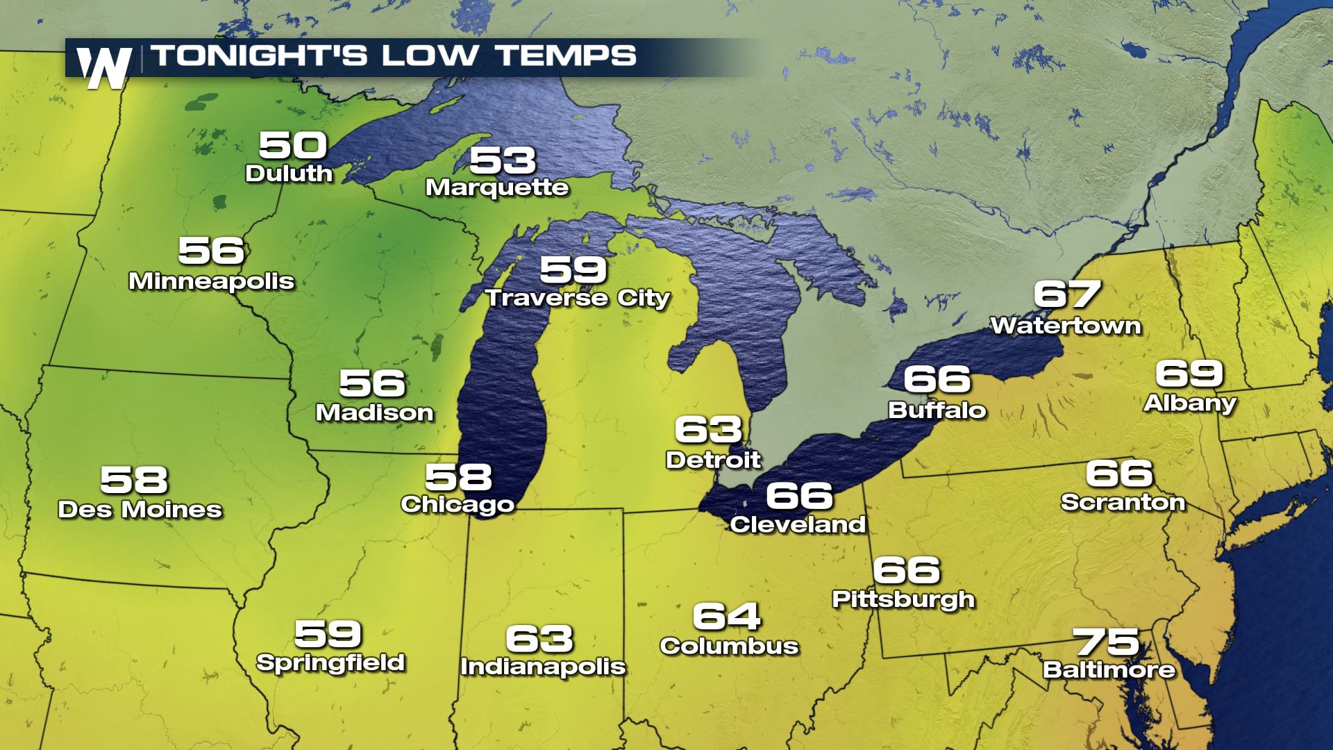 Comfortable August Temperatures - WeatherNation