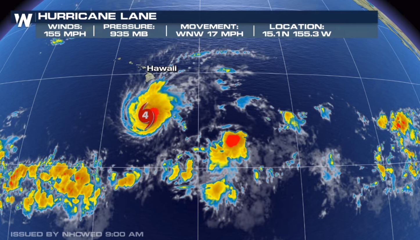 Hurricane Lane: Rare Forecast of Hurricane Landfall for Hawaii ...