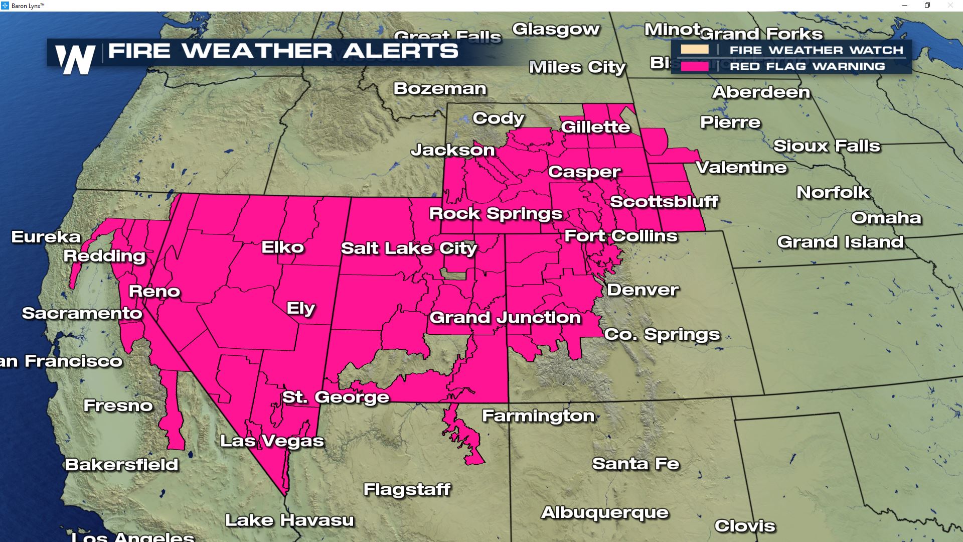 High Fire Danger Through The Weekend - WeatherNation
