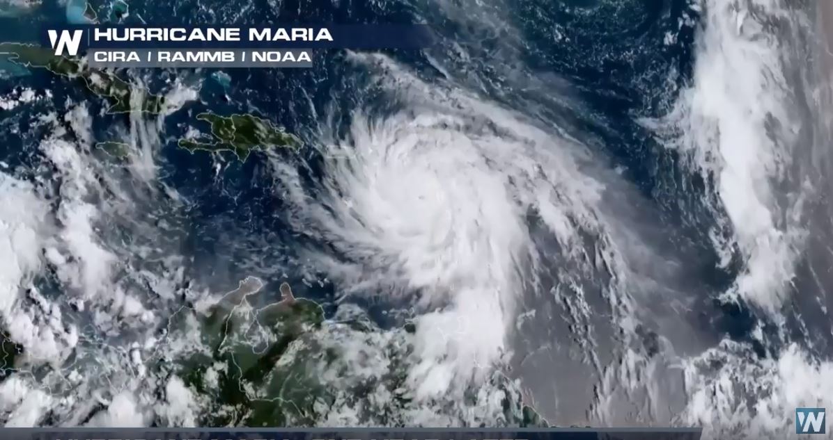 1-Year Anniversary of Hurricane Maria Making Landfall in Puerto Rico ...