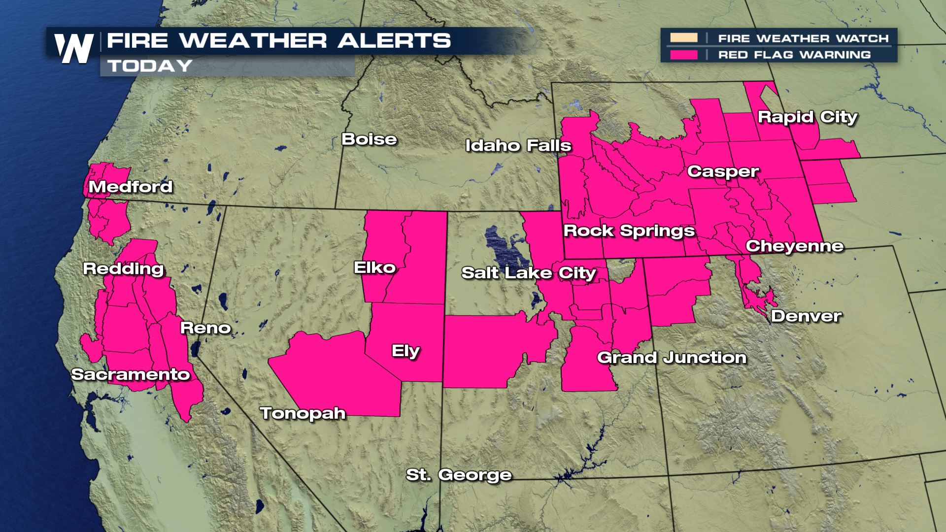 Fire Weather Concerns into New Week - WeatherNation