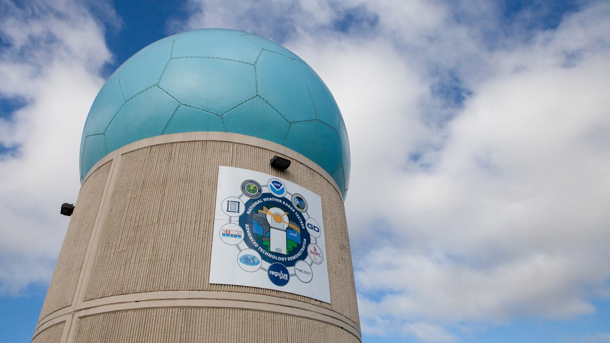 New Advanced Technology Radar Installed at National Severe Storms ...