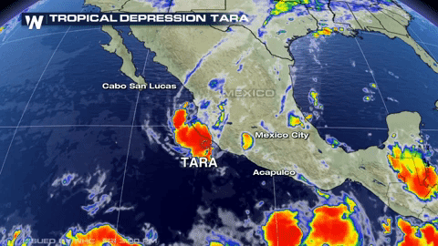Weakening Tara Still Supplying Moisture to Texas - WeatherNation