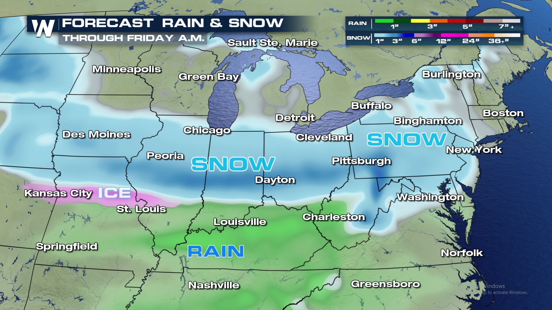 Three Quick Rounds of Wintry Weather - WeatherNation