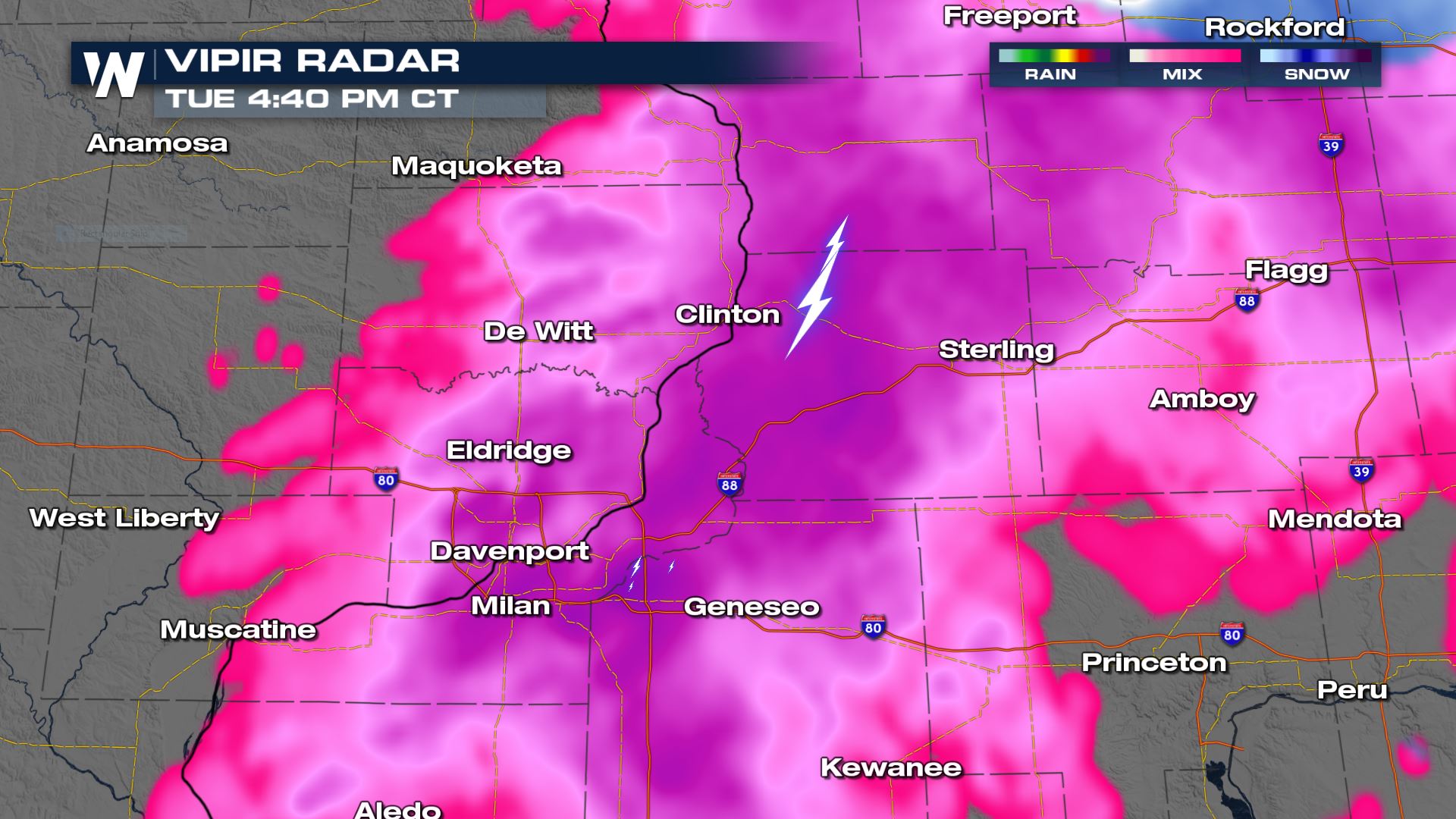 Thunder-Sleet and Thunder-Ice In the Midwest, Oh My!! - WeatherNation