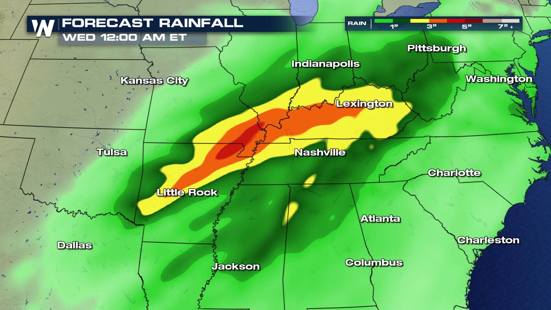Rain/Severe Threat for New Week - WeatherNation