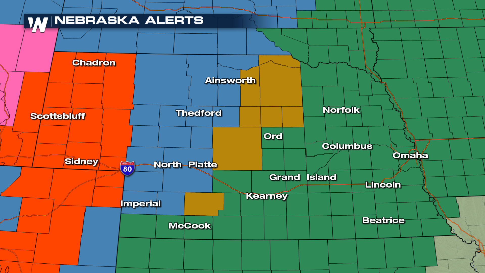 Wide Range of Wild Weather for the Plains - WeatherNation