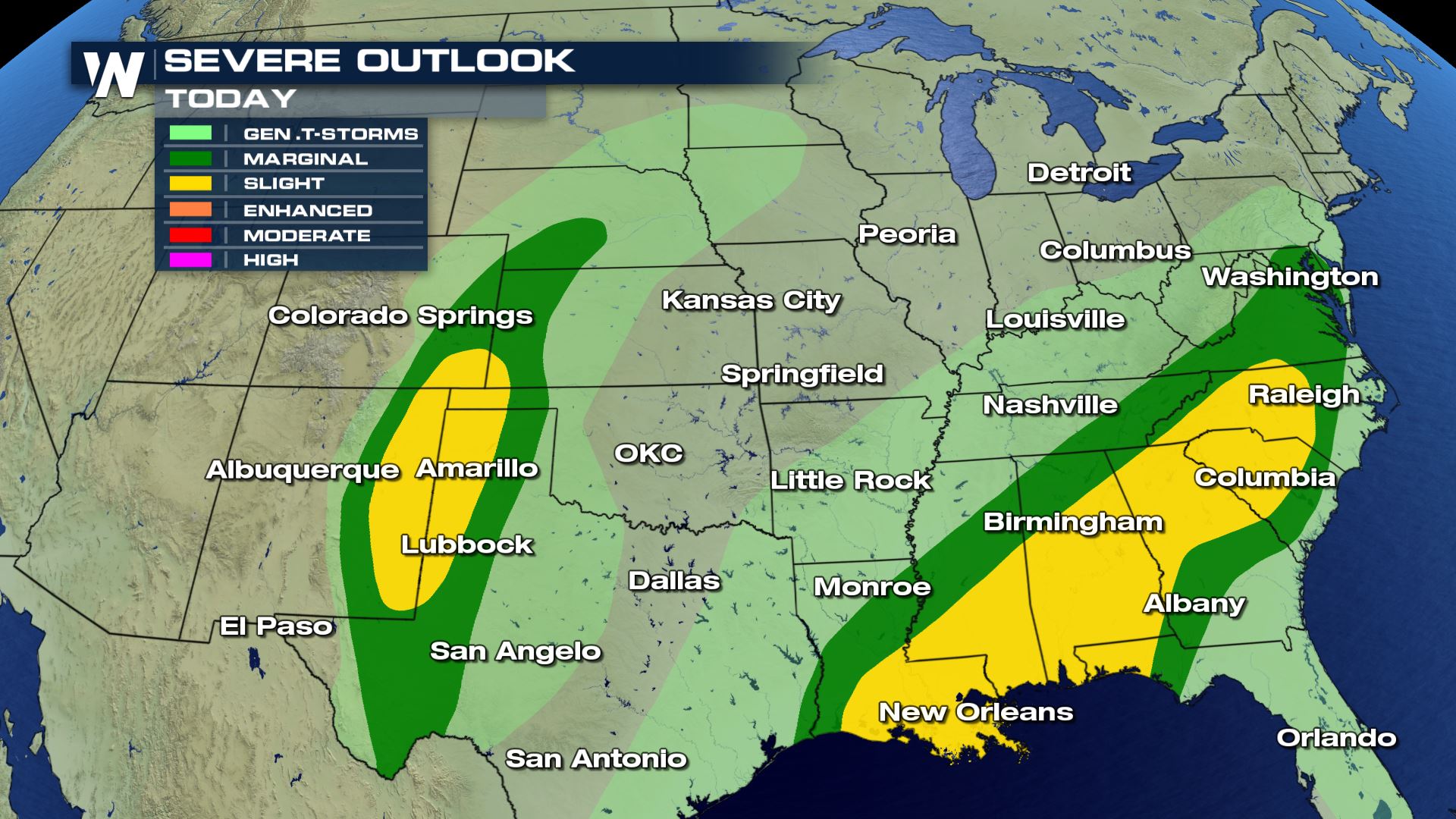 Weekend Severe Weather Risk - WeatherNation