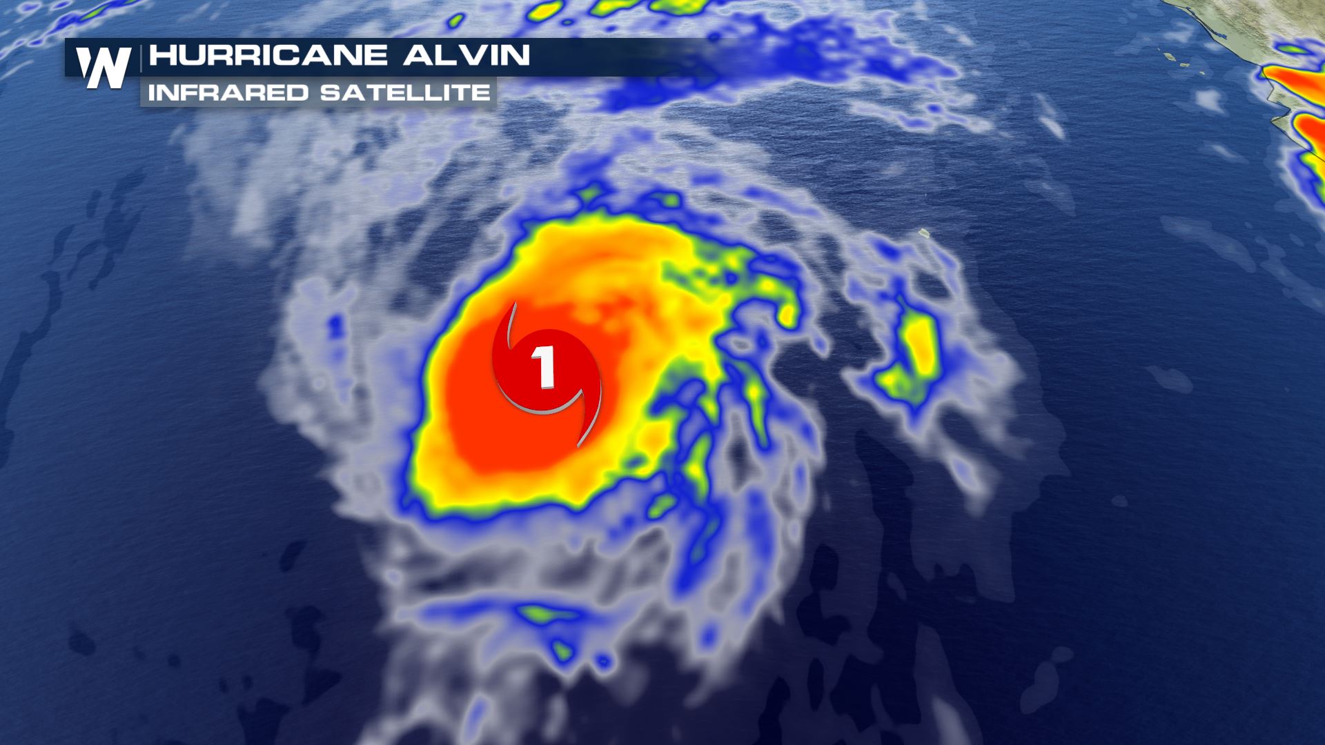Alvin Becomes The Season's First Hurricane - WeatherNation