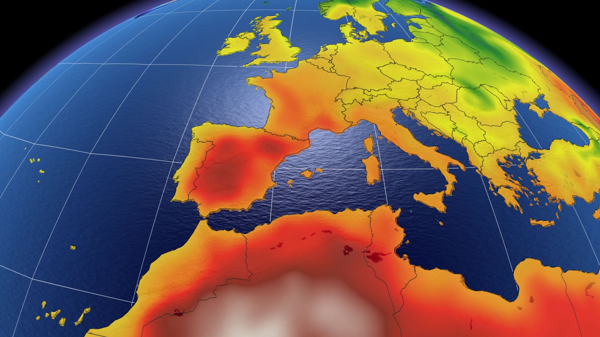 All-Time Record Heat Grips Europe - WeatherNation