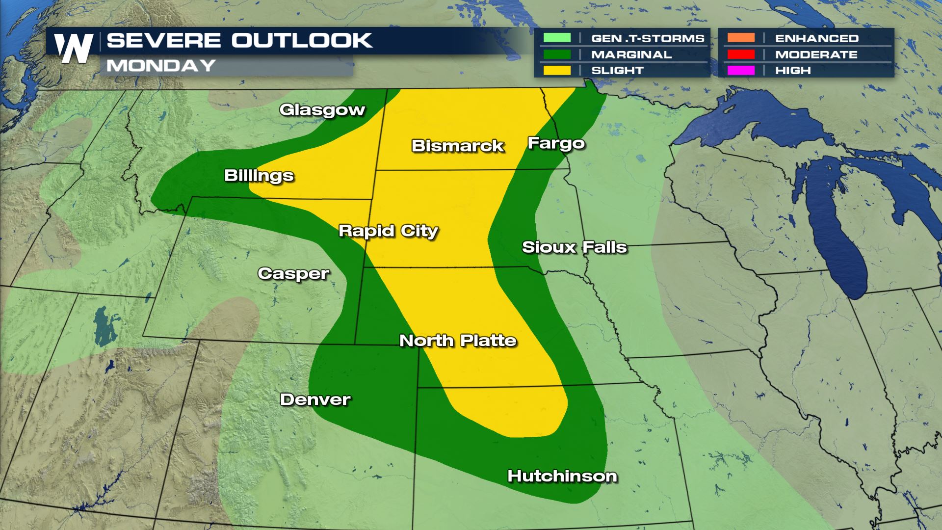 Severe Weather Risk Continues Monday & Tuesday - WeatherNation