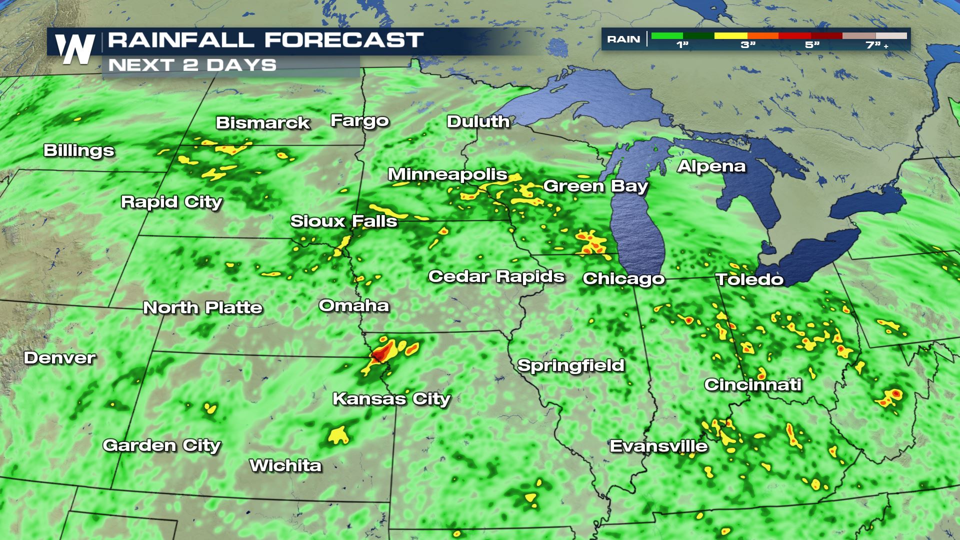 Soaking Rain Expected in Central U.S. - WeatherNation