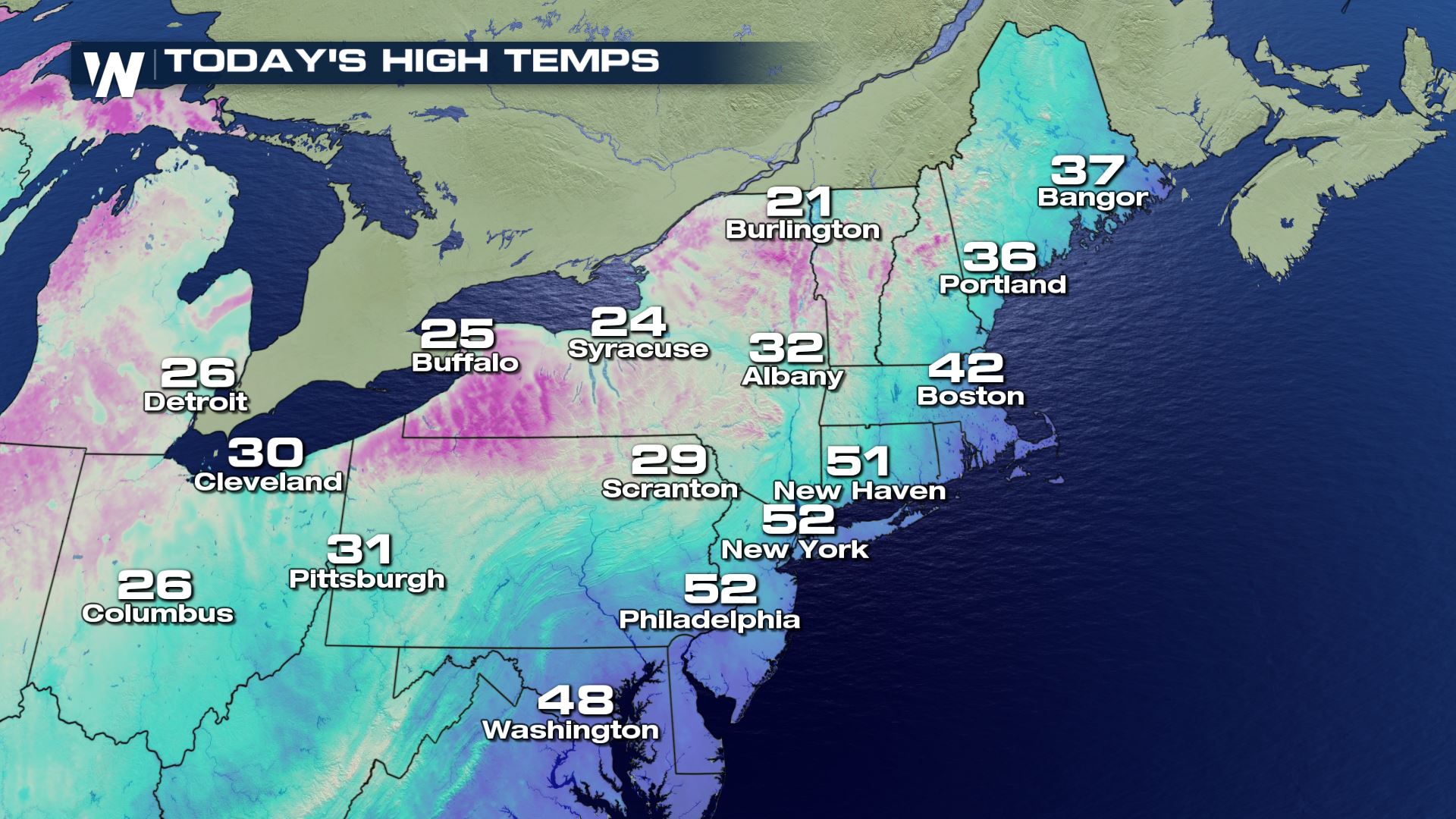 Snow and Cold Continues for the Northeast - WeatherNation