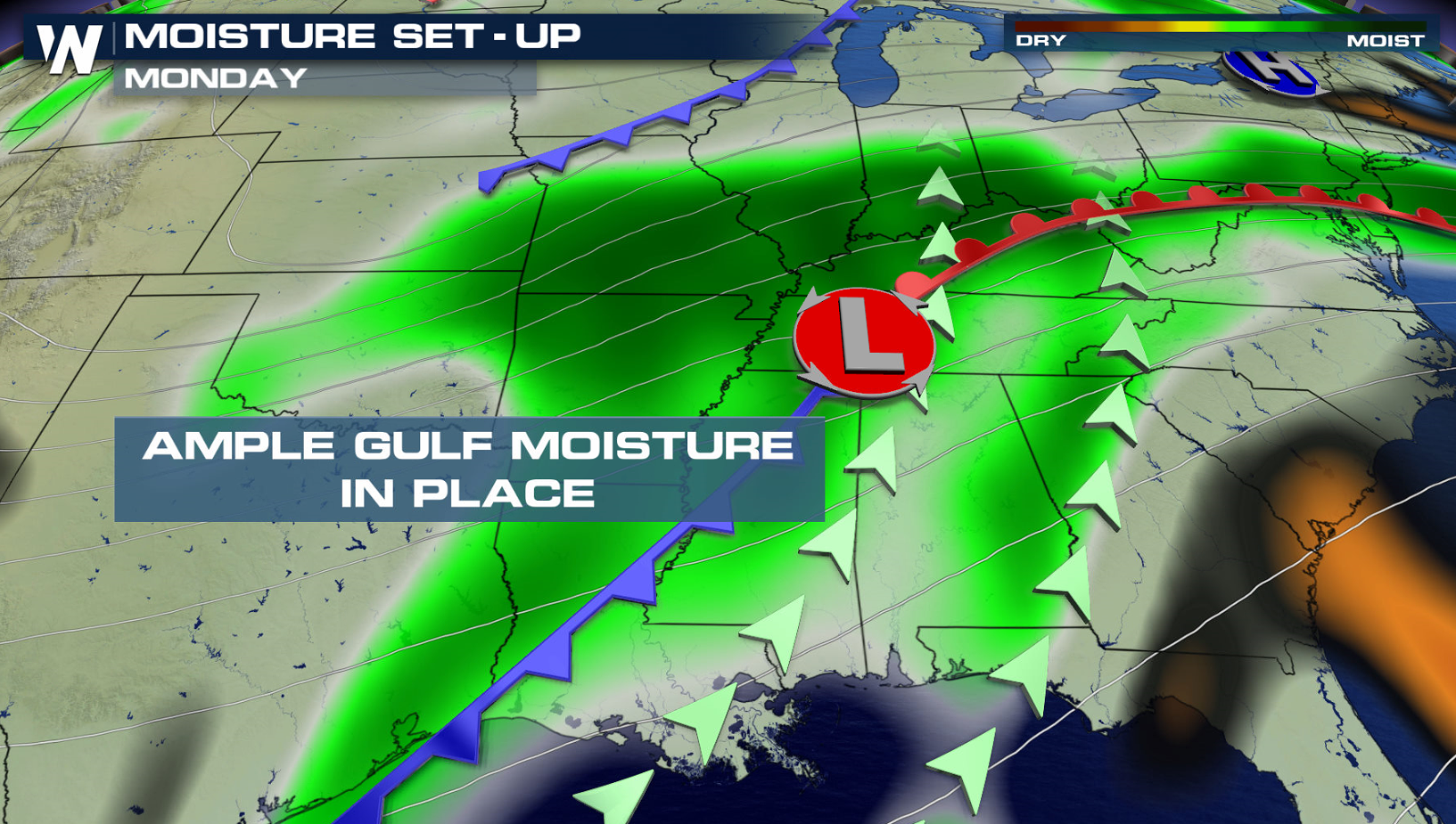 Soaking Rain to Start the Week - WeatherNation
