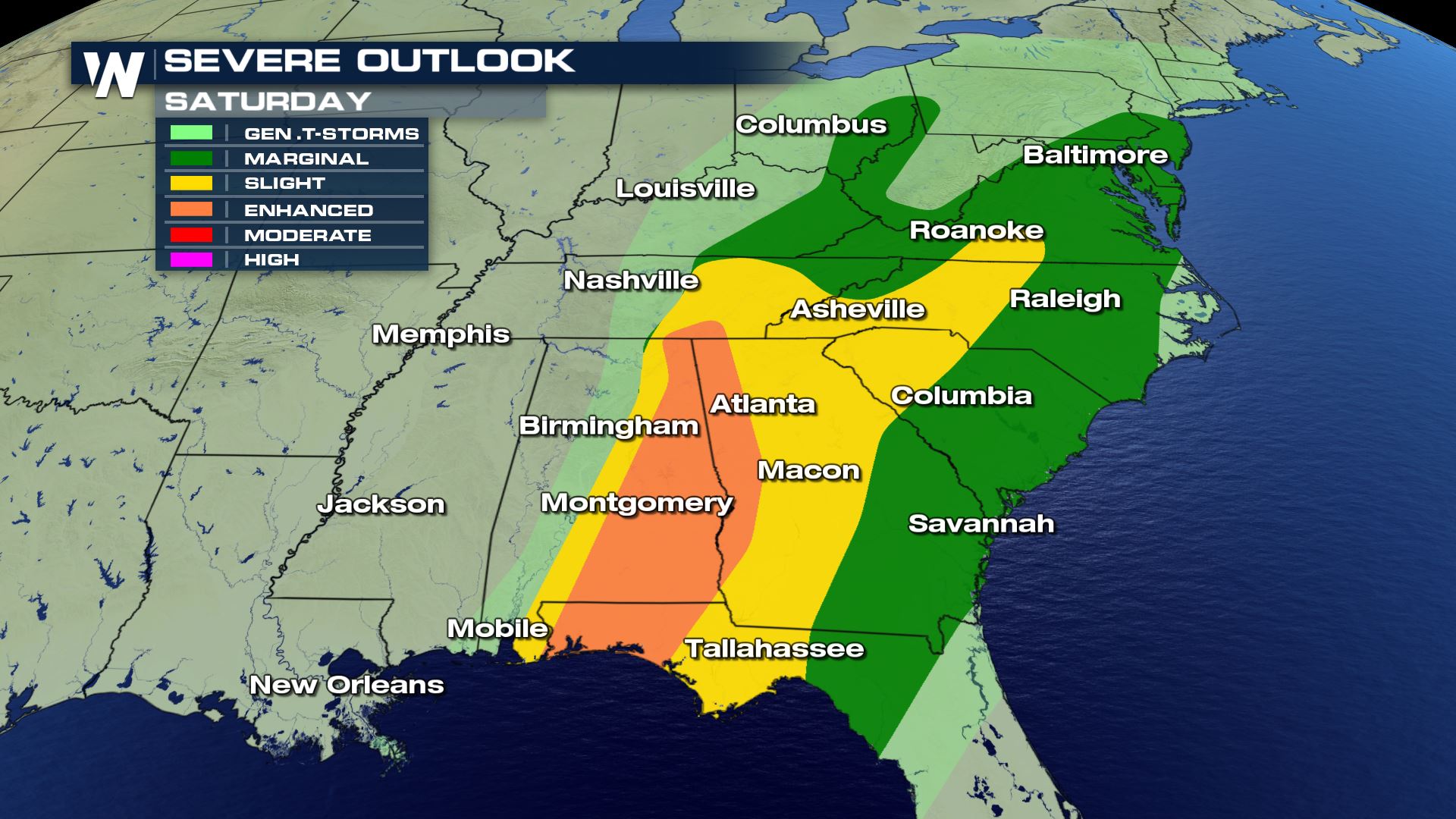 Severe Weather Continues for the Southeast - WeatherNation