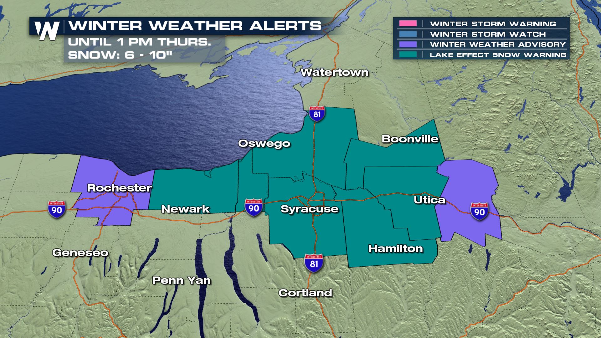 Lake Effect Snow in the Great Lakes - WeatherNation