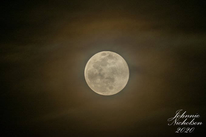 Final Full Supermoon of 2020 - WeatherNation