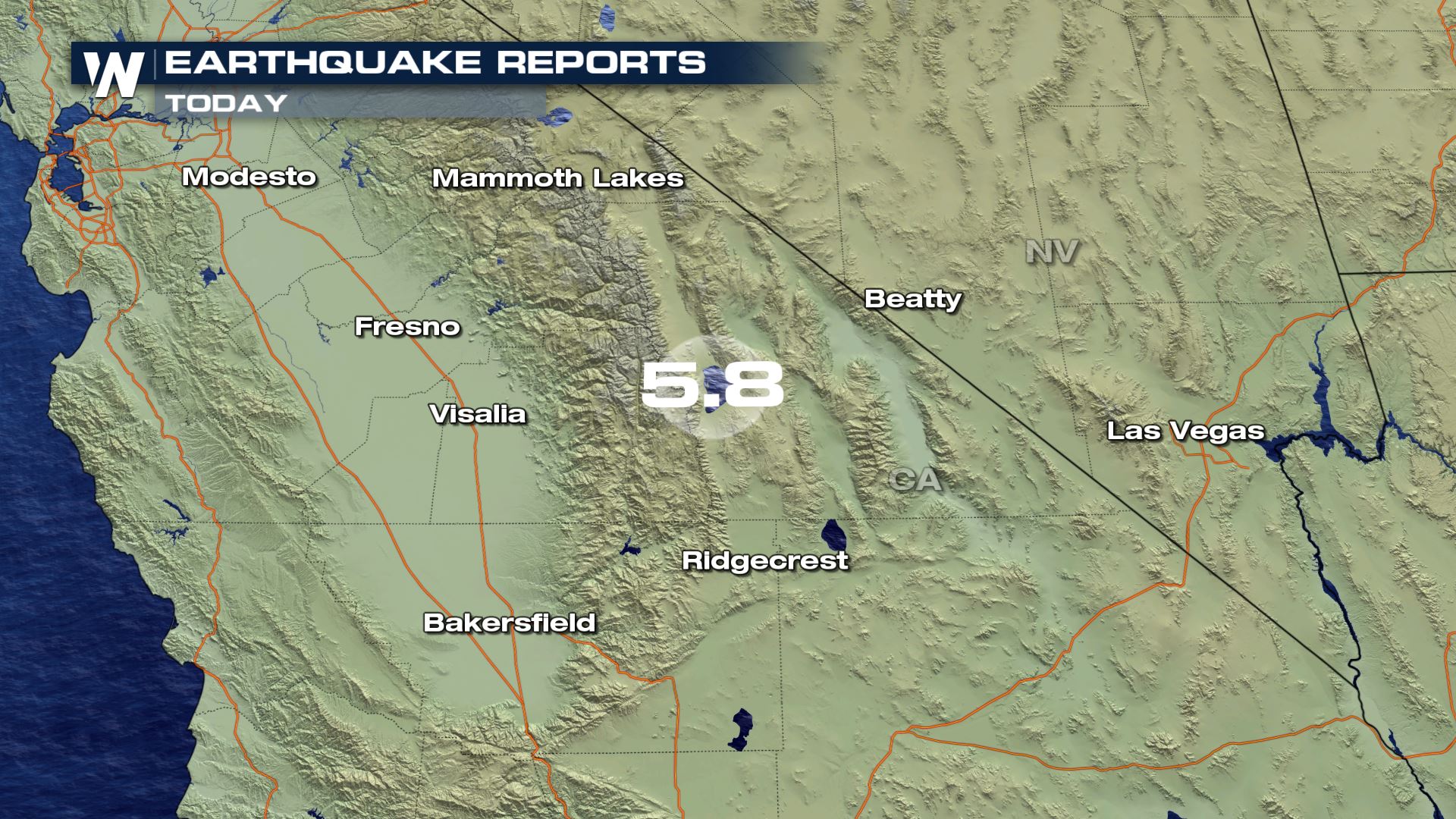 Strong earthquake shakes Central California - WeatherNation