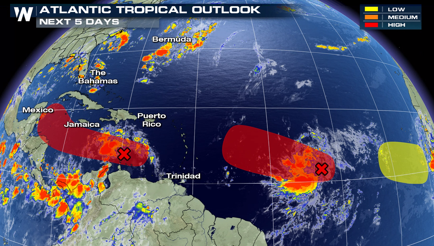 Tropical Atlantic Waves to Watch - WeatherNation