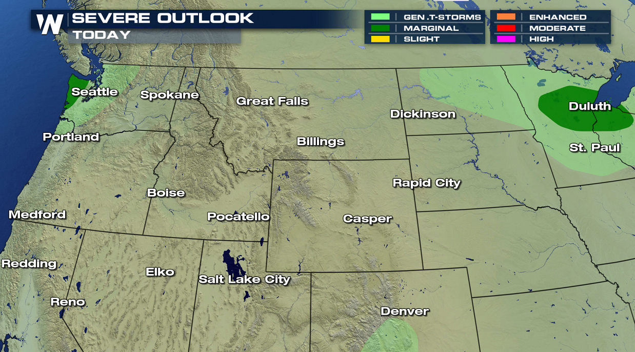 Severe Storms Possible in the Midwest and Northwest Wednesday ...