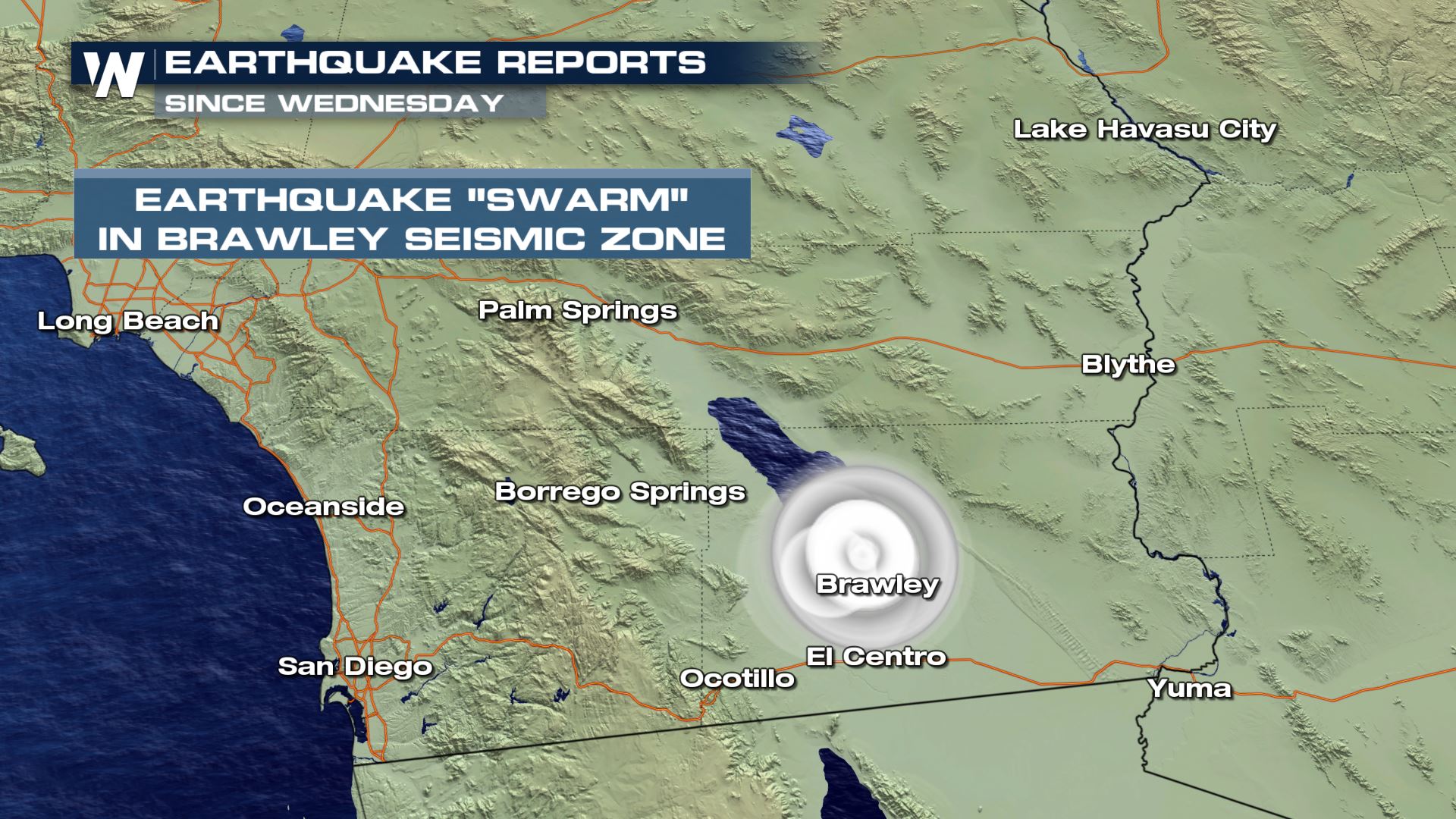 Swarm of Earthquakes Shakes the Southern California Desert - WeatherNation