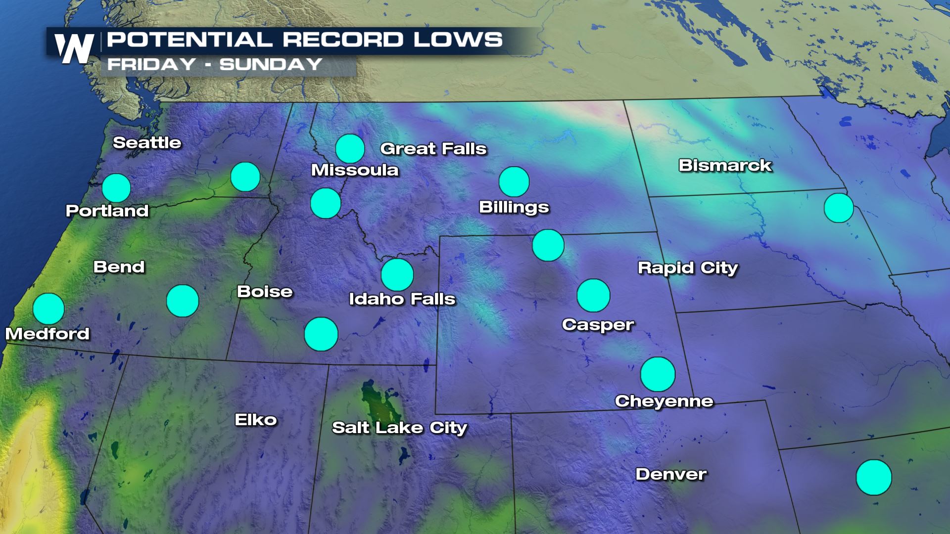 Potential Record Cold by the End of the Week - WeatherNation