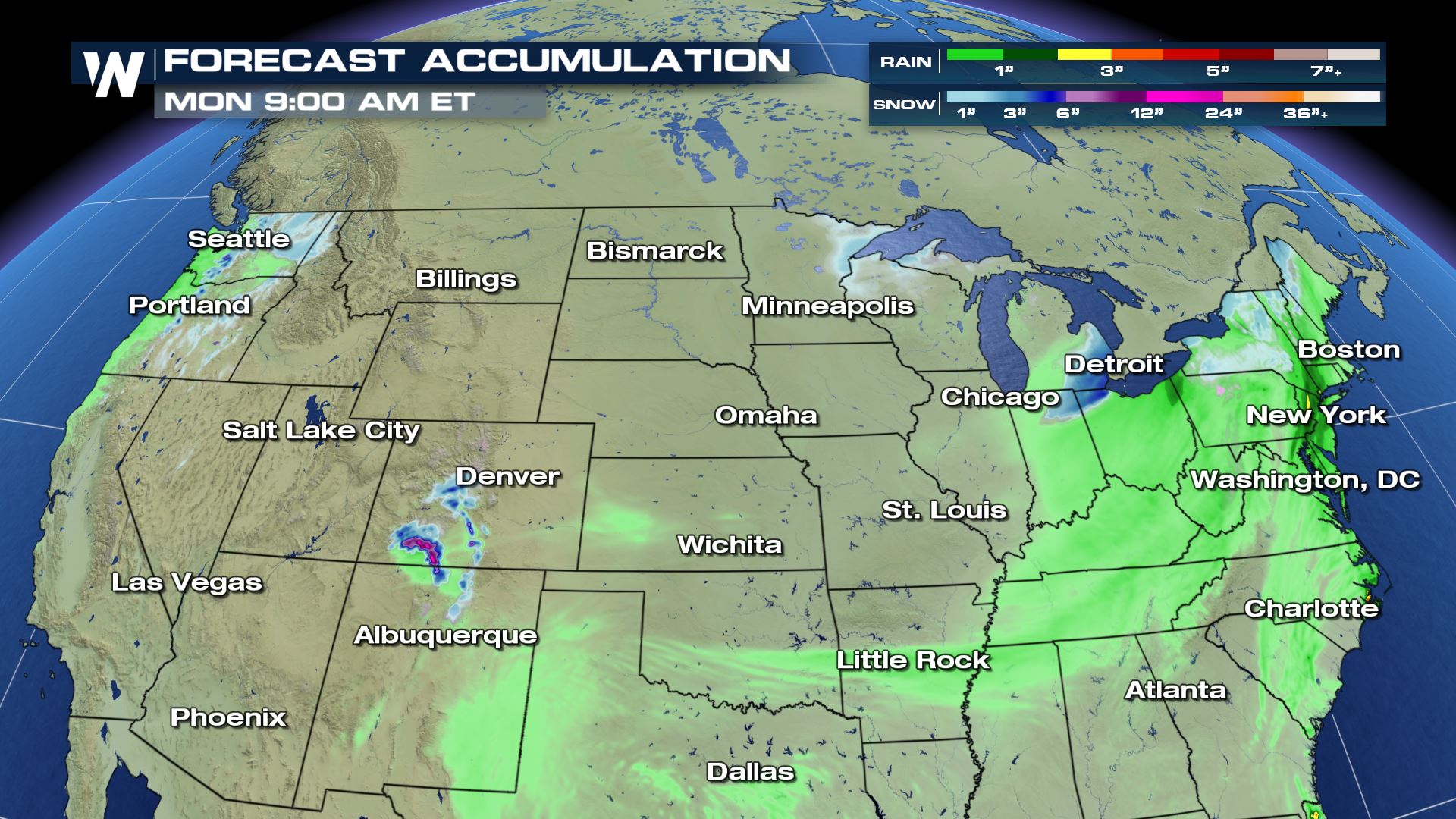 Sunday Weather Update: Some Rain, Some Snow - WeatherNation
