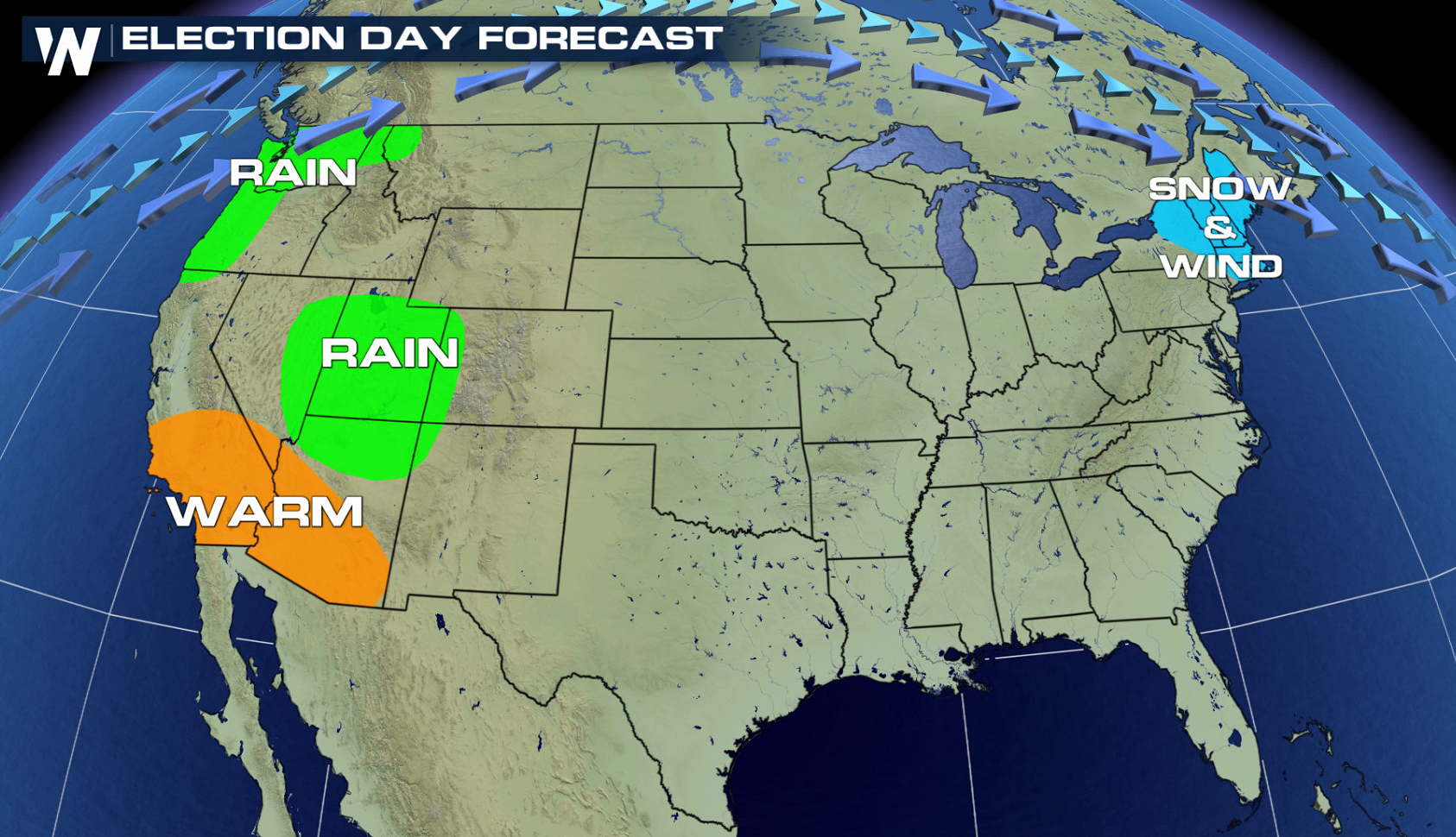 A Look at Today's Election Day Forecast - WeatherNation