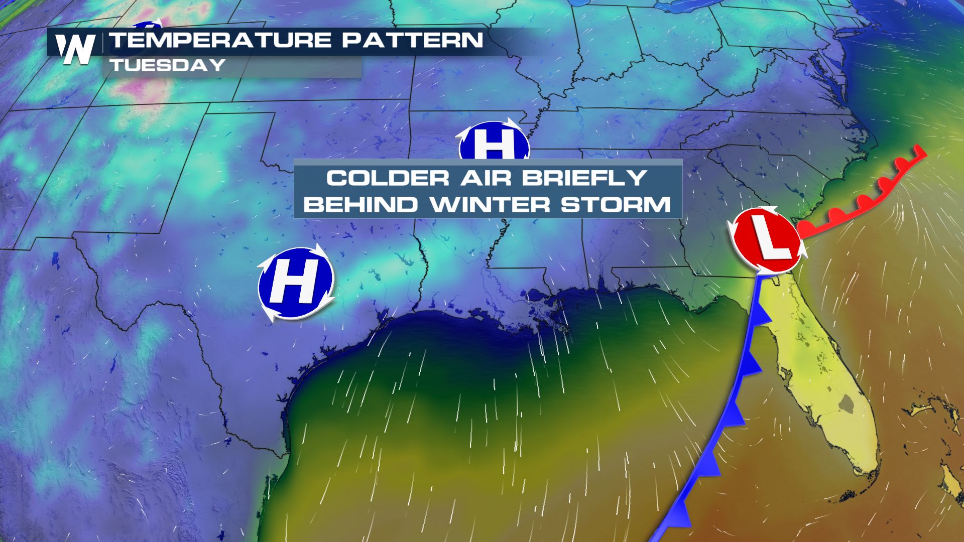 Cold Tuesday for Deep South, But a Thaw is Ahead - WeatherNation