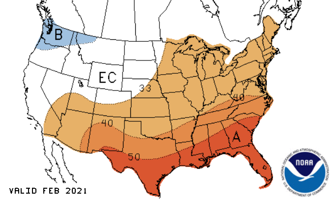 February Outlook - Another Warm Month Ahead - WeatherNation