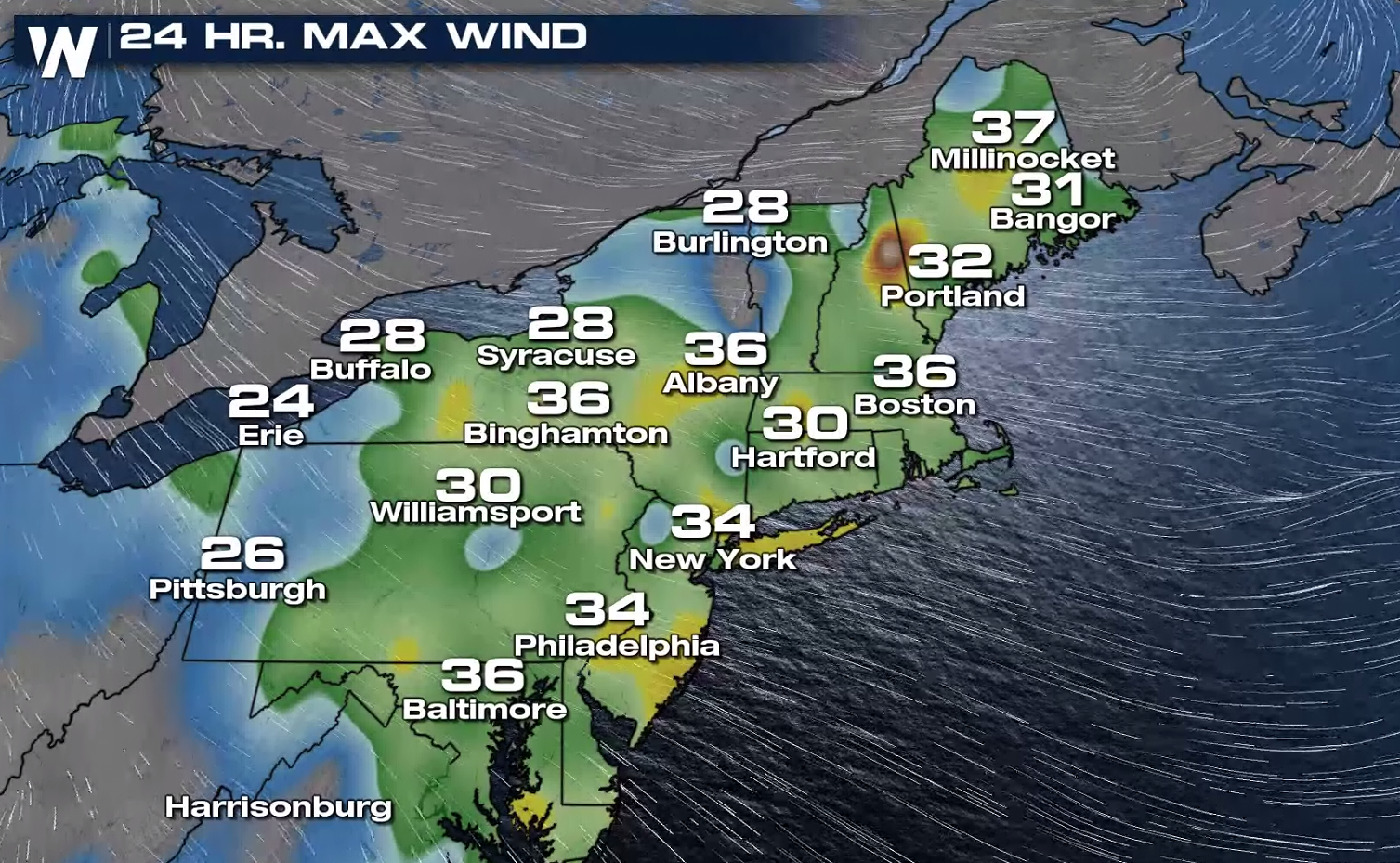 Windy and Cold for the Northeast - WeatherNation