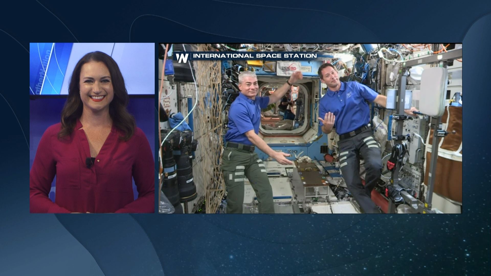Interview with Astronauts on the International Space Station ...
