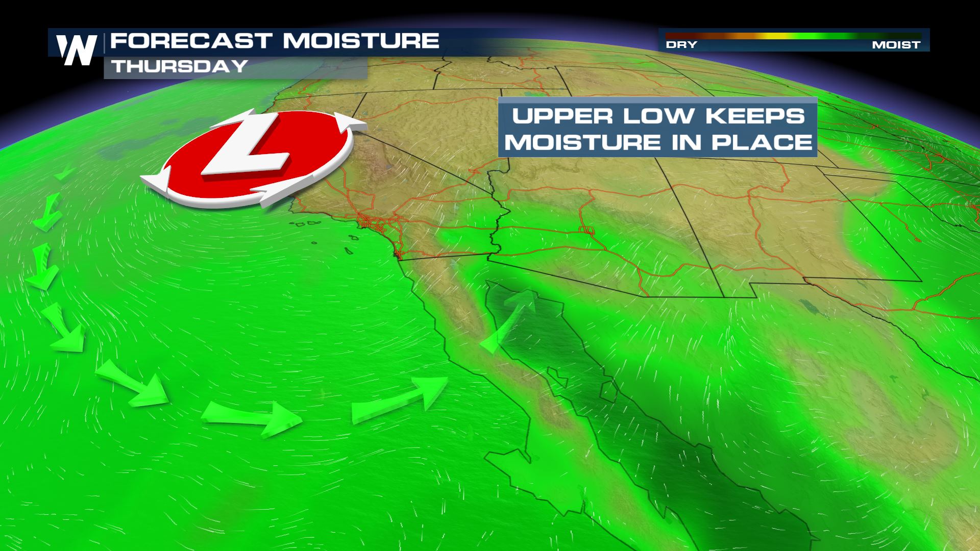 Monsoonal Moisture Leaves The Southwest - WeatherNation