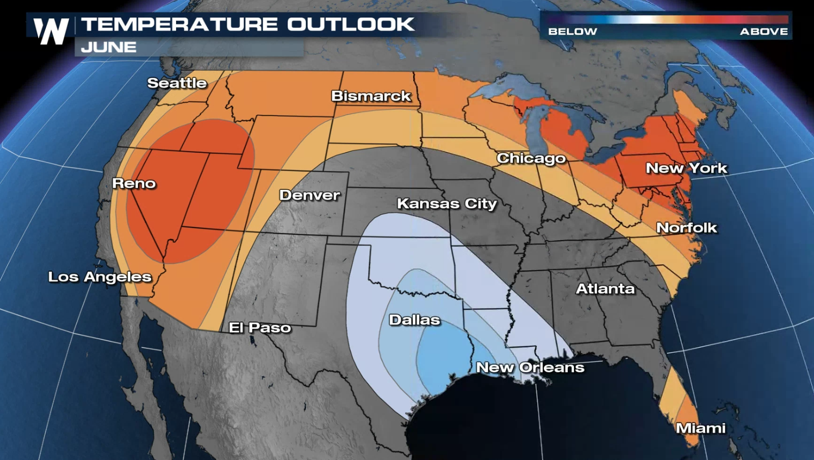 Updated June Outlook from NOAA's Climate Prediction Center - WeatherNation