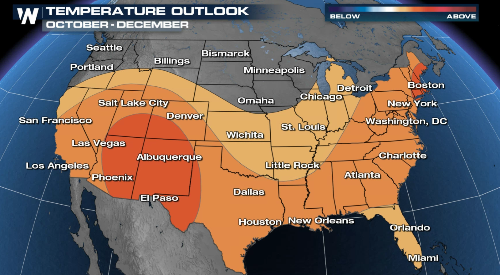 A Warm and Dry October through December Outlook - WeatherNation