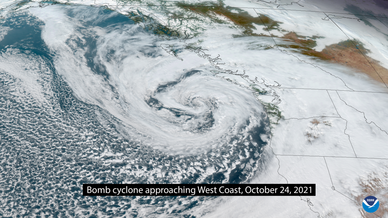 October Recap: Plenty of Warmth and a Record Setting West Coast Storm ...
