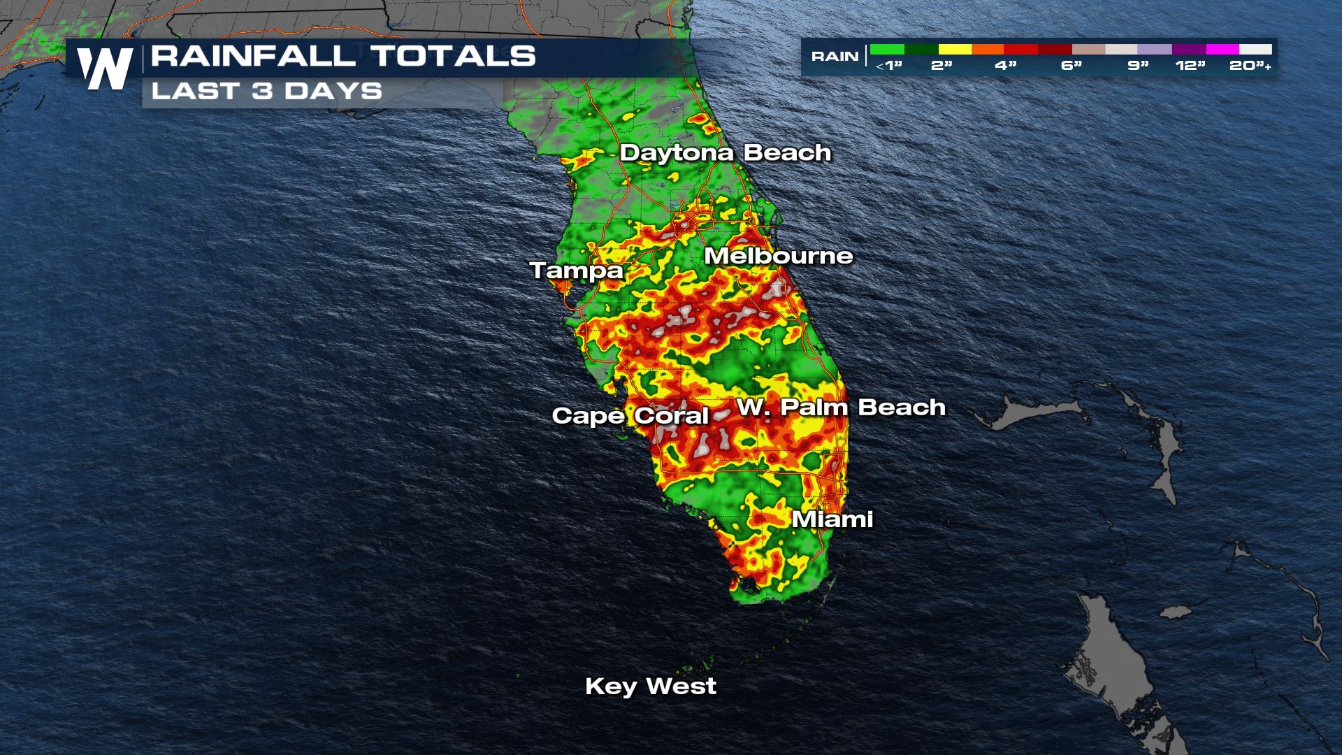 Florida Rainy Pattern Continues - WeatherNation