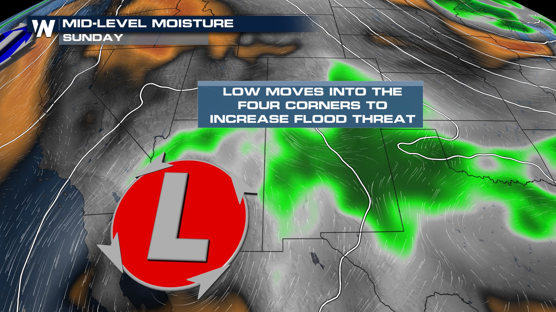 Cutoff Low Brings Heavy Precipitation to the Southwest - WeatherNation