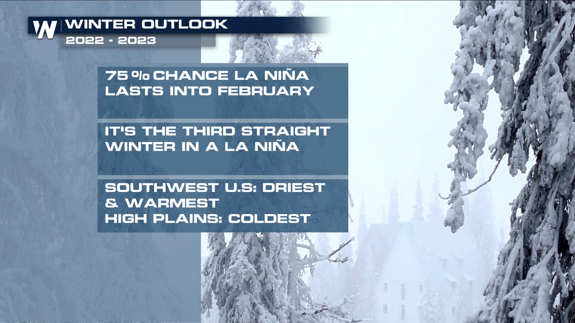 NOAA & Climate Predication Center Release 2022-2023 Seasonal Winter ...