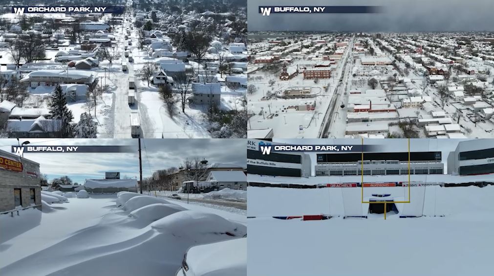 Historic Snowfall in New York - 80" in Orchard Park! - WeatherNation