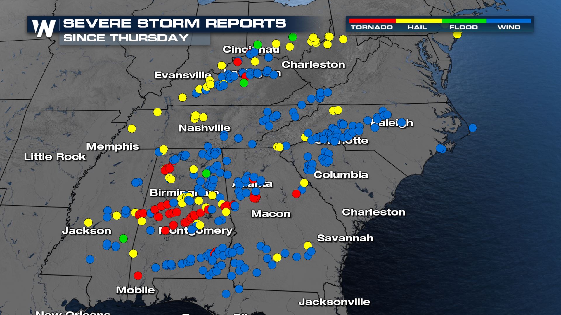 Numerous Tornadoes Cause Damage Across the South - WeatherNation