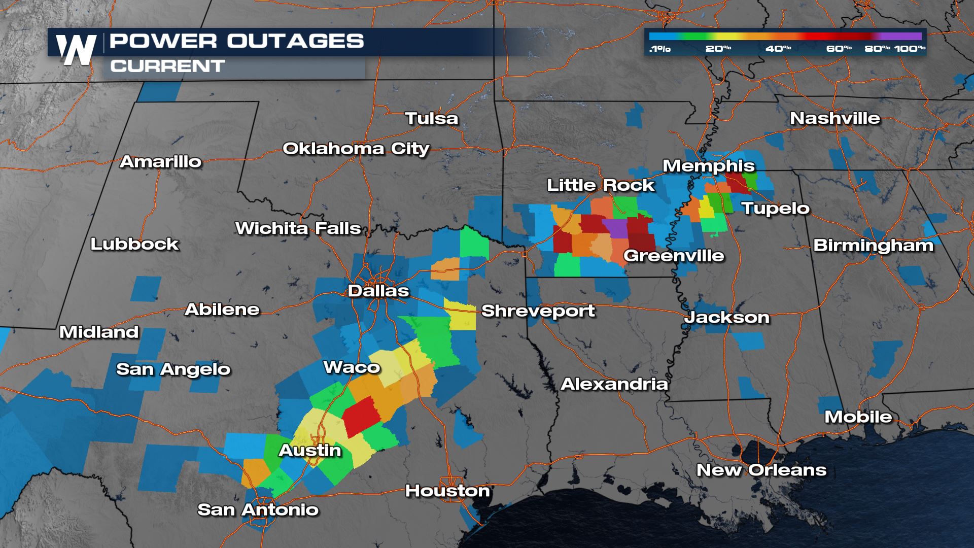 Significant Icing Event Causes Widespread Power Outages & Halts Travel Through the South ...