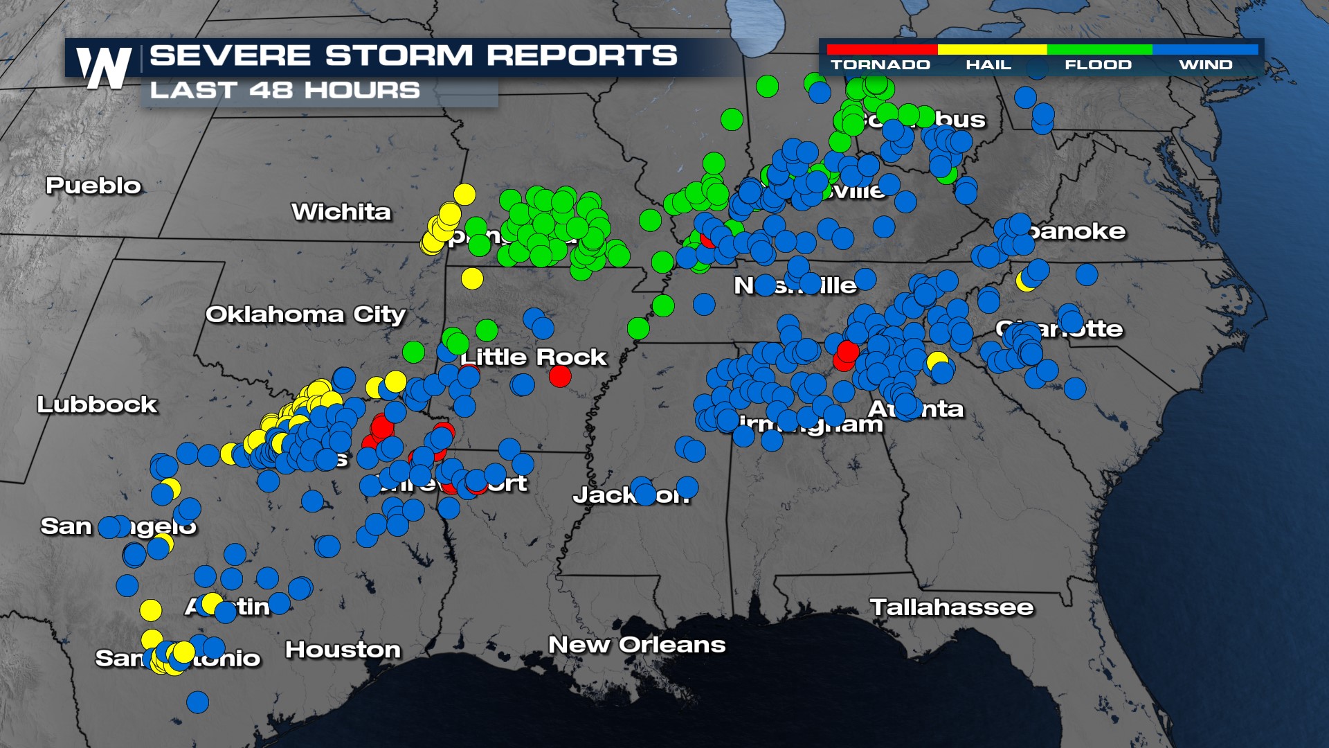 Recapping Strong Storms & Tornadoes in Mid-West , South & East - WeatherNation