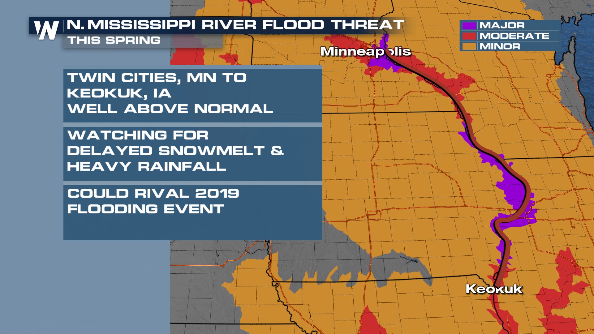 Spring Outlook Released: 44% of the U.S. at Risk of Flooding this ...