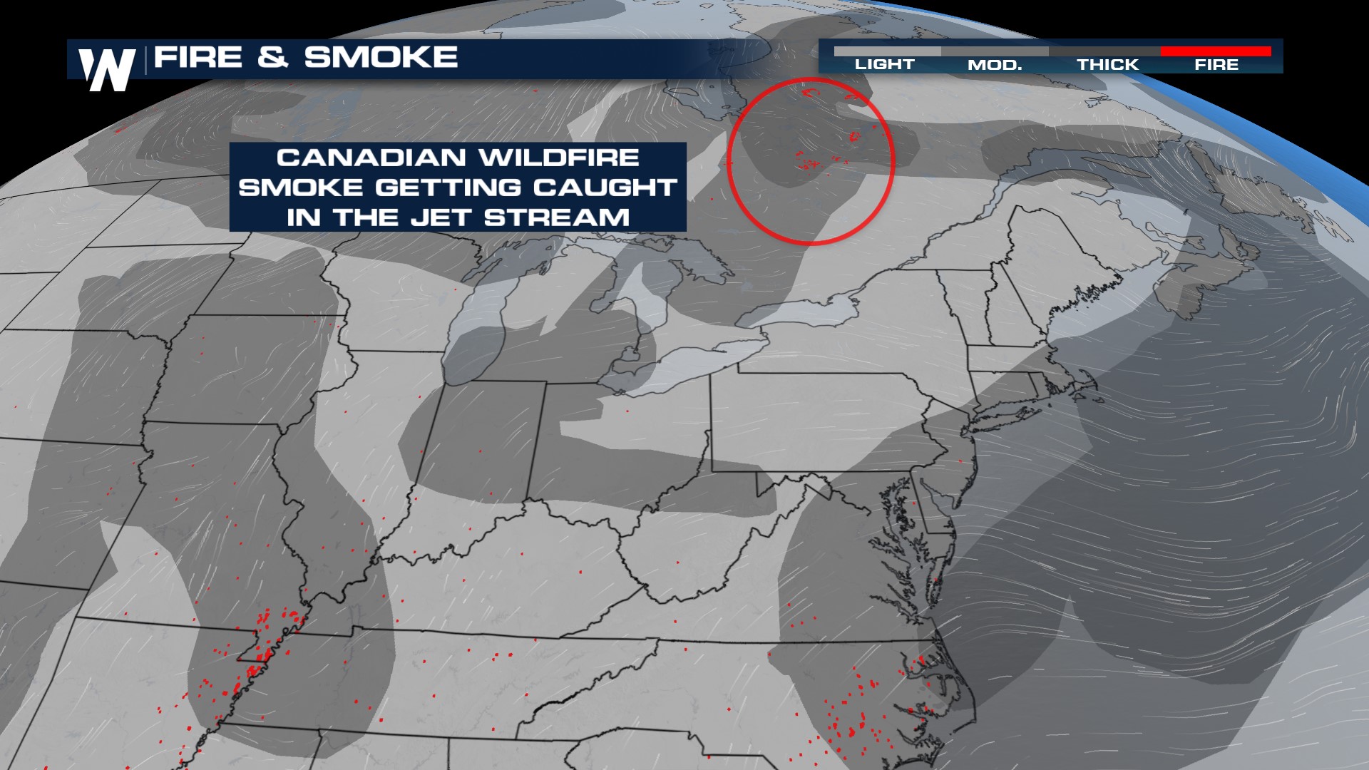 Drastic Improvement Across the Northeast as Smoke Moves Out - WeatherNation