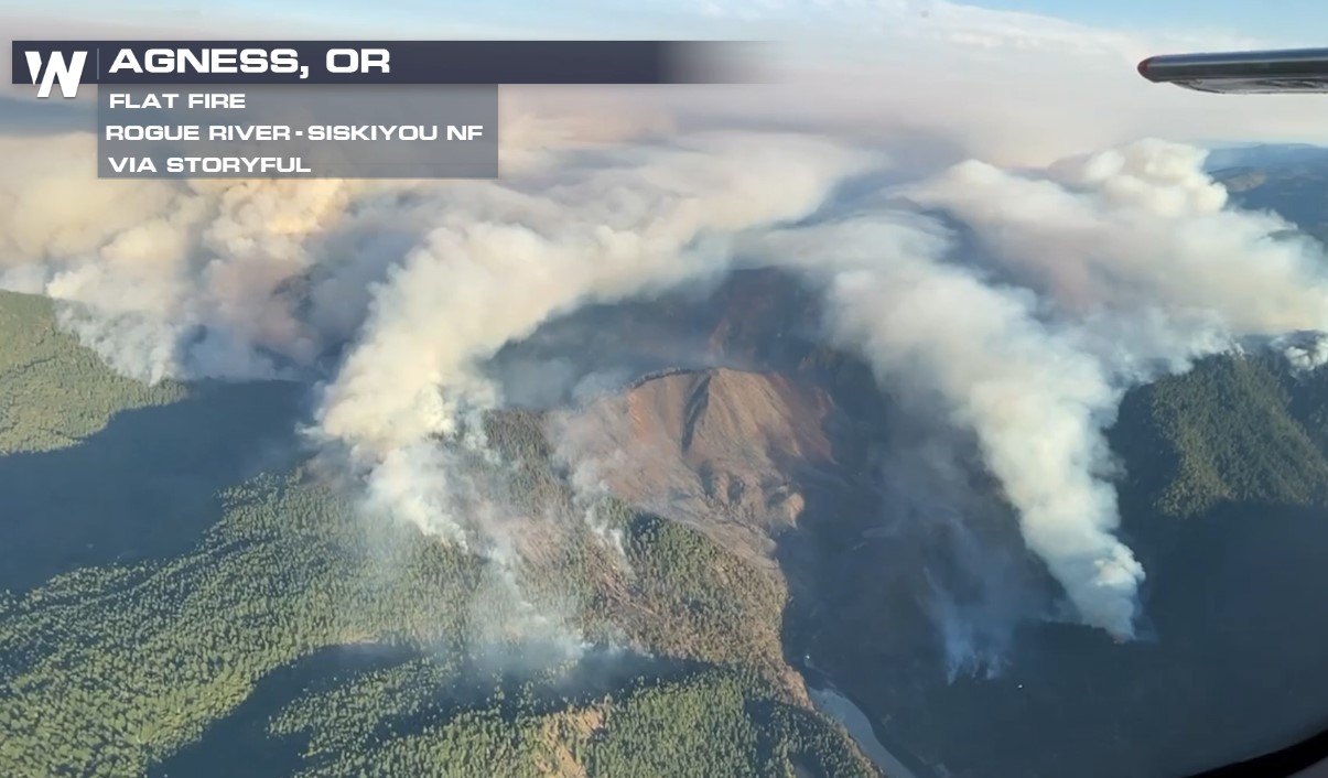 Smoke Forecast - Southwestern Oregon Fire - WeatherNation